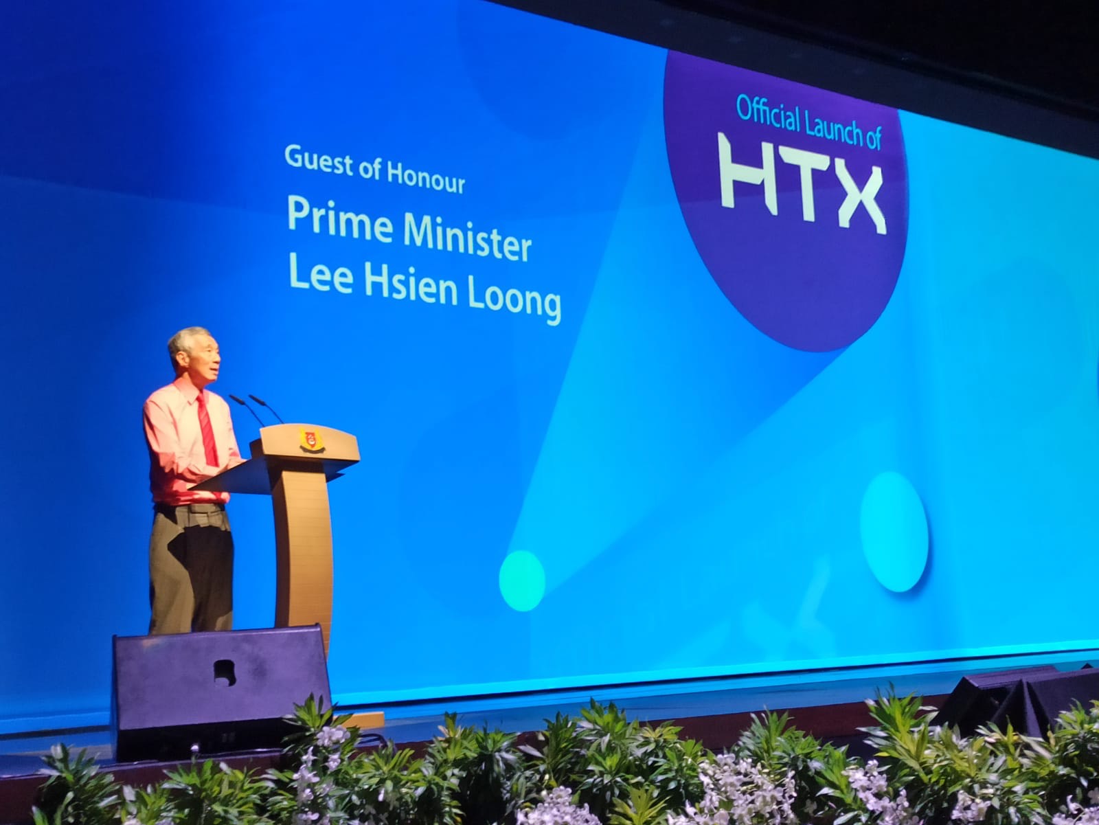 PM Lee Hsien Loong at the Official Launch of HTX