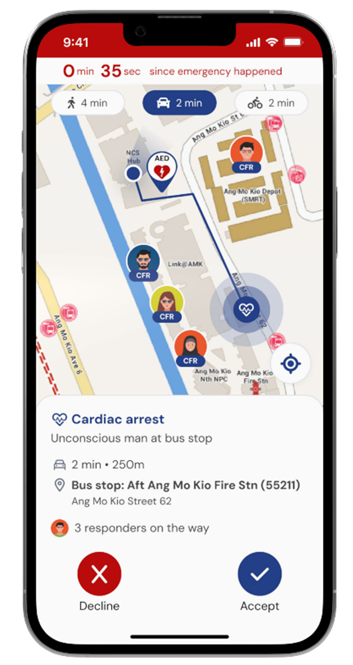 New myResponder app launched
